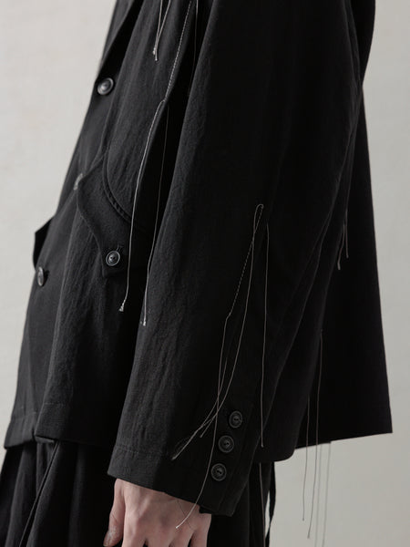 25SS｜Gathered Blazer – Professor.E