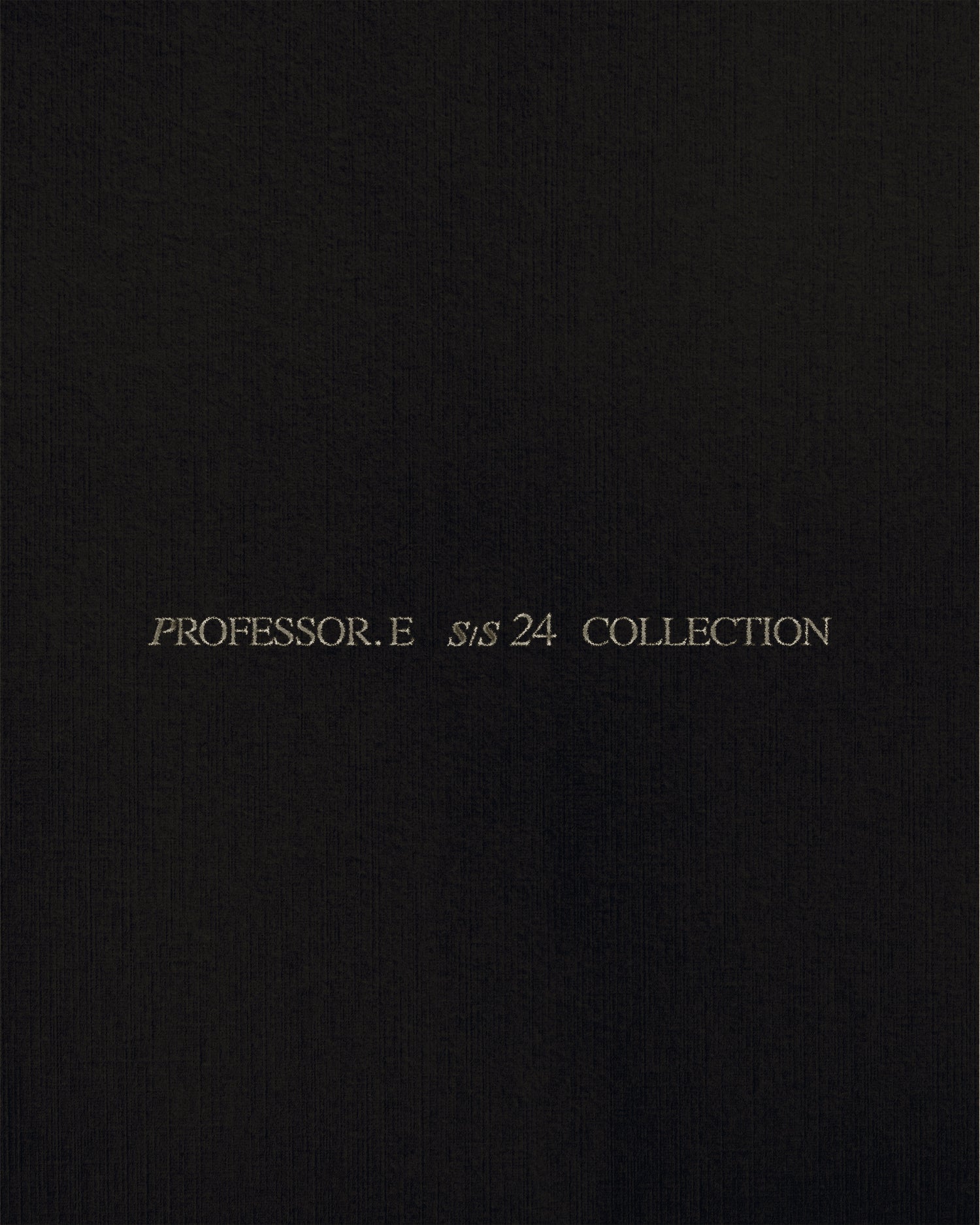 24SS – Professor.E