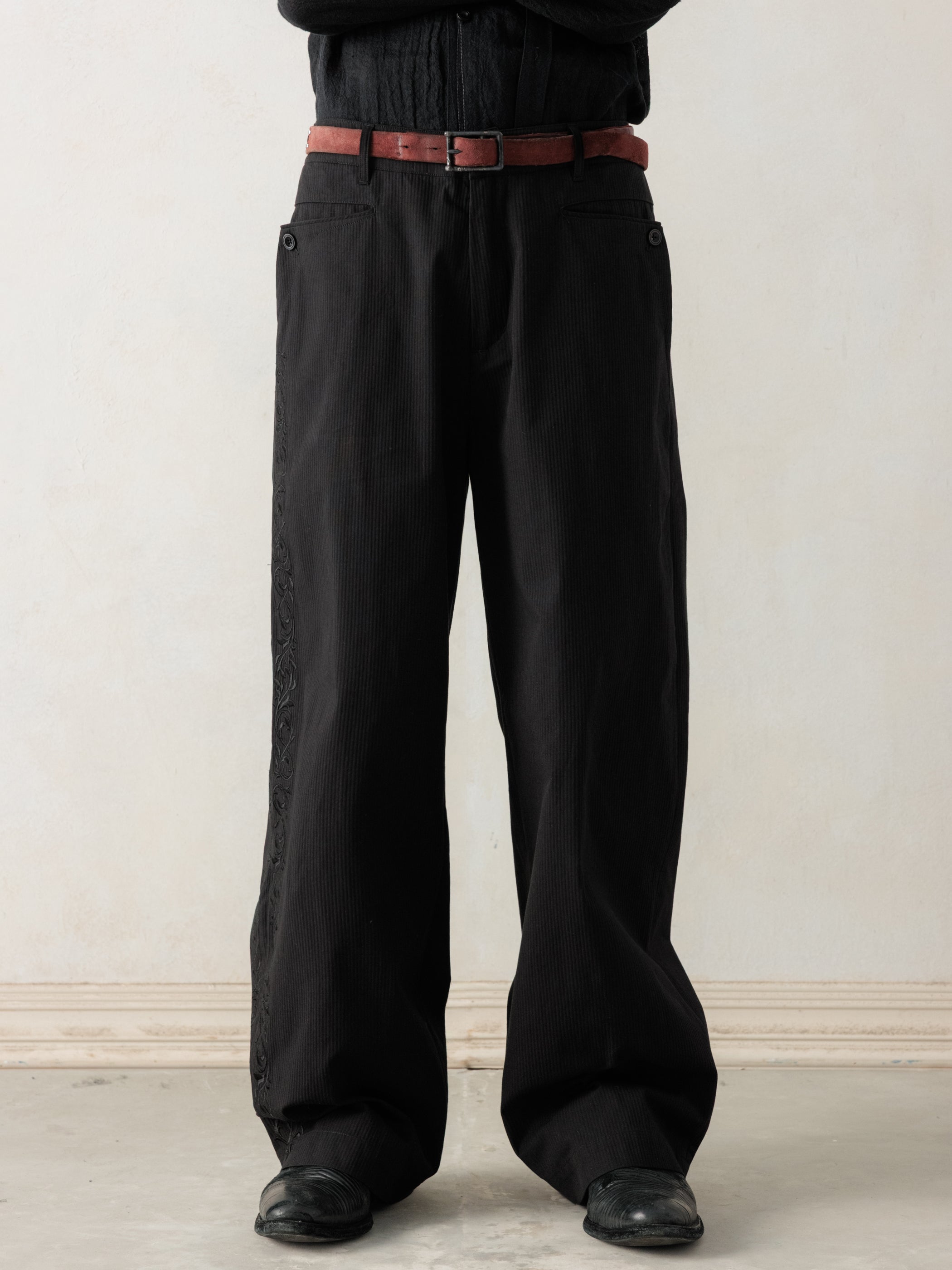 26SS｜Embroidered Pants – Professor.E