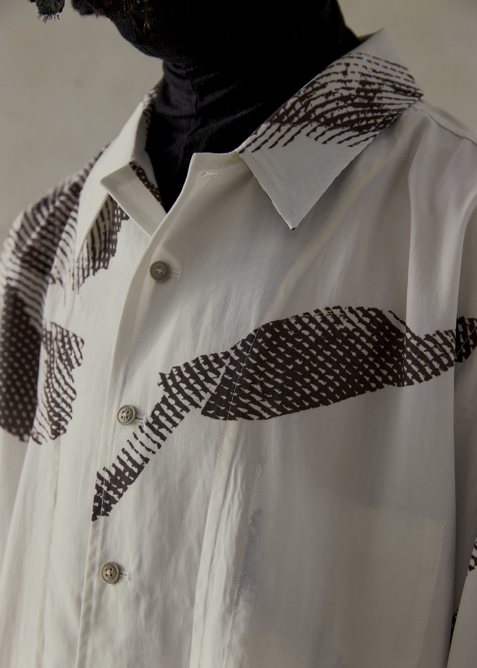 23FW｜Seasonal Print LS（Beige） – Professor.E